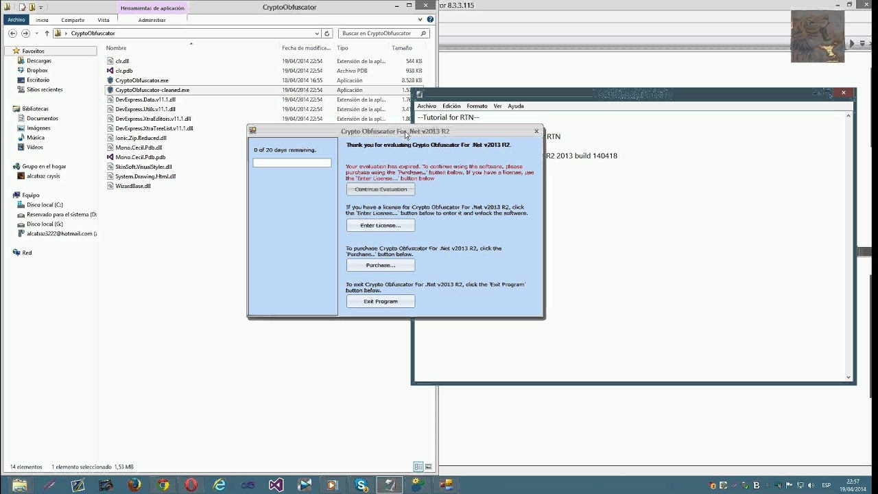 NET Cracking Tutorial 1 | Cracking Crypto Obfuscator [Part1] - YouTube