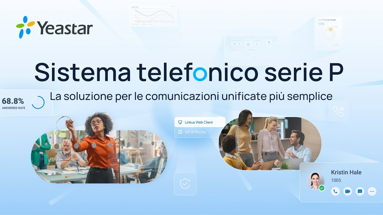 Sistema telefonico serie P Yeastar - La comunicazione senza limiti è a ...