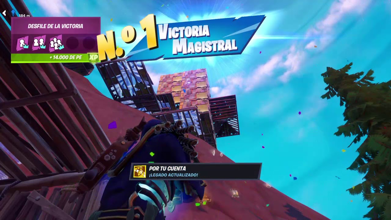 FORTNITE - ¡VICTORIA MAGISTRAL EN SOLITARIO! - YouTube