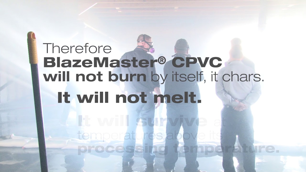 BlazeMaster® CPVC Fire Testing Video - US - YouTube
