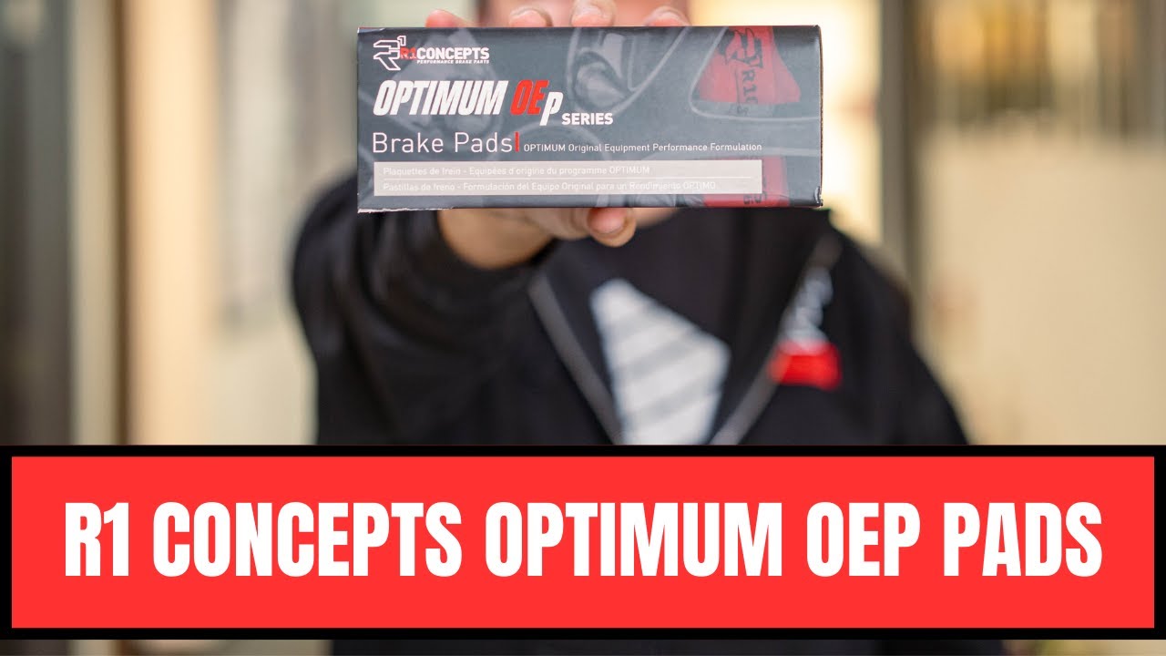 R1 Concepts Optimum OEP Brake Pads - YouTube