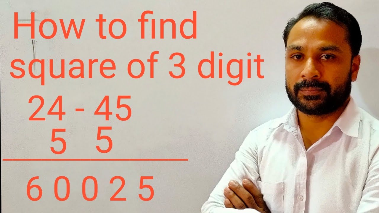 How To Find Square Of 3 Digit Number Easily YouTube how-to-find-square-of-3-digit-number-easily-youtube