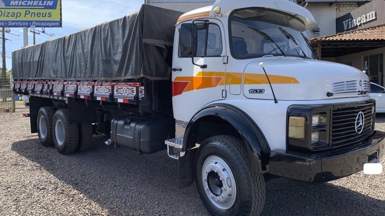 MERCEDES BENZ 1513 A VENDA #truck #toco - YouTube