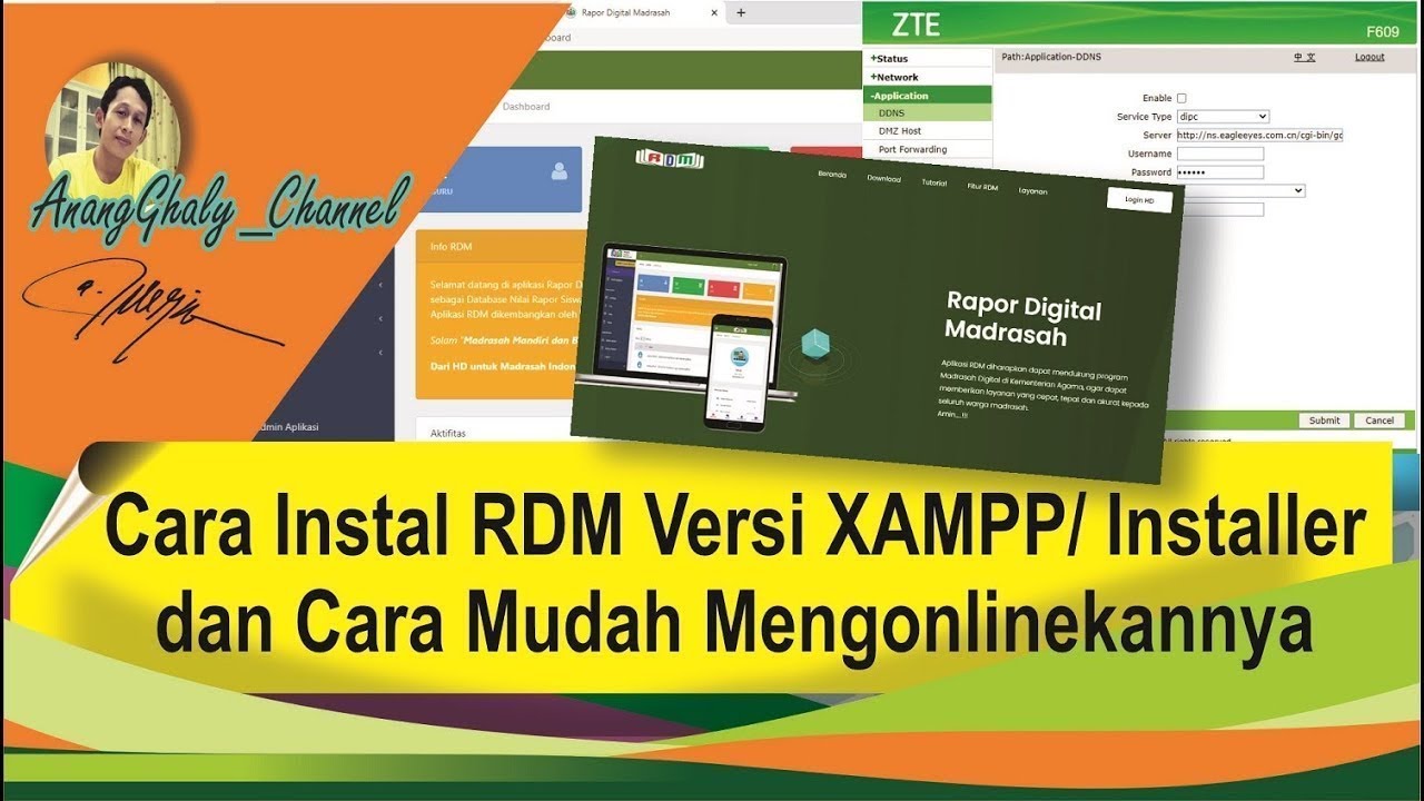Cara Instal RDM Versi XAMPP/ Installer dan Cara Mudah Mengonlinekannya ...