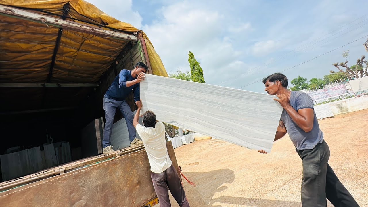 Marble loading for west bengal Burdhman. Makrana chak dubgri marble ...