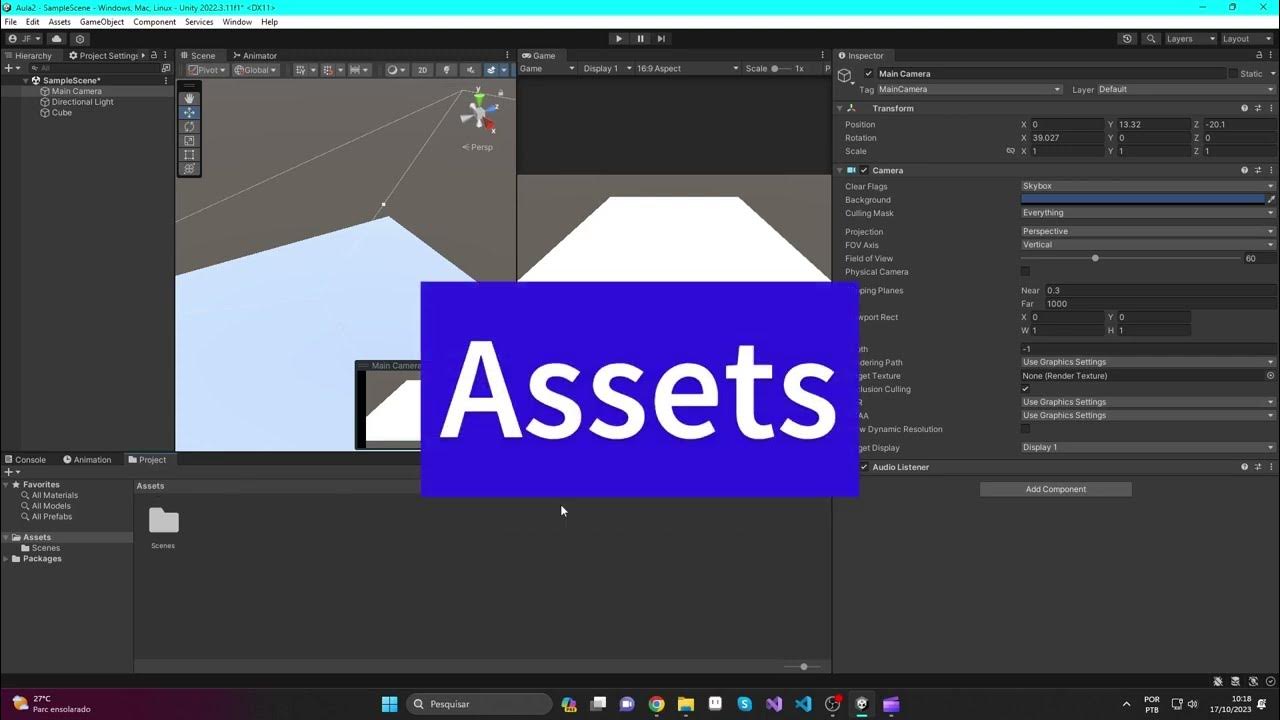 Aula 2 Parte 2 - Curso de Introdução ao desenvolvimento de jogos em ...