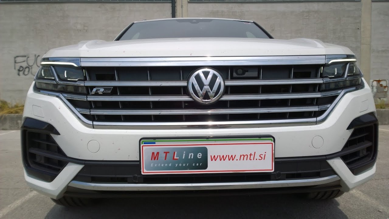 VW Touareg 3 - how do front IQ.LIGHT LED Matrix work - kako delujejo ...