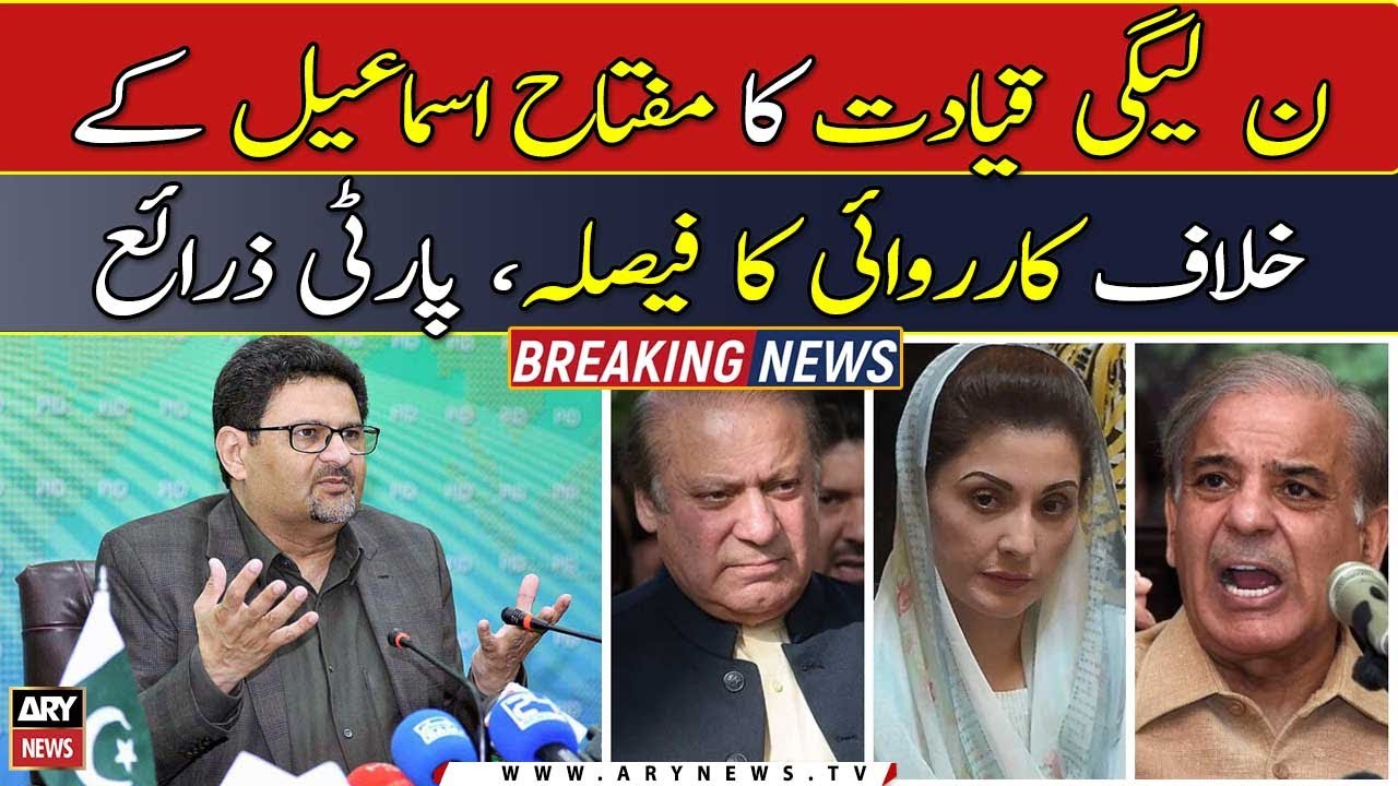 PML-N leadership decides to take action against Miftah Ismail, sources ...