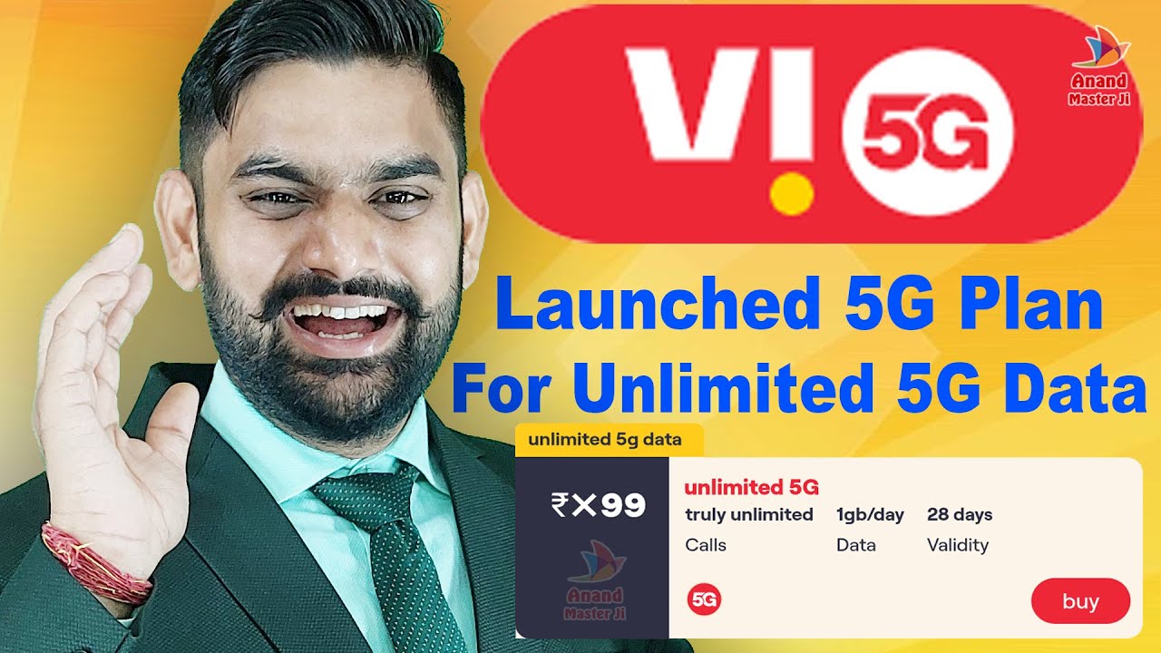 Vi Launched 5G Plans For Unlimited 5G Data | Unlimited 5G Data | Airtel | Jio True5G | Cheapest ...