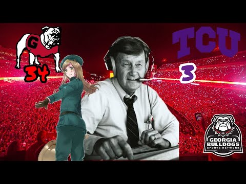 1980 Georgia bulldogs vs TCU(Georgia Larry Munson radio highlights ...