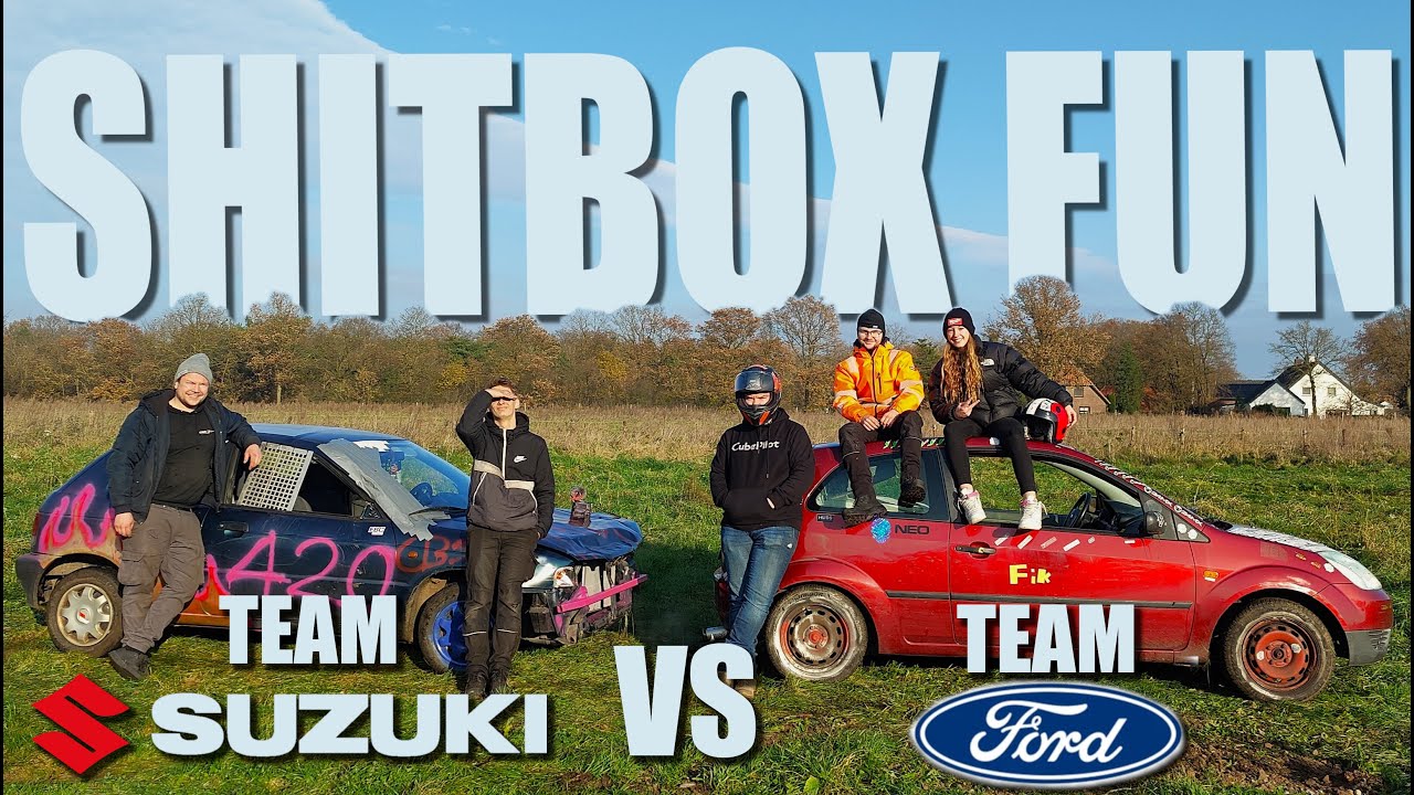 $150 SHITBOX DERBY!! Full send SKIDS & CRASHES - YouTube