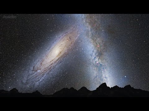 Hubble casts doubt on certainty of galactic collision #hubbletelescope - YouTube