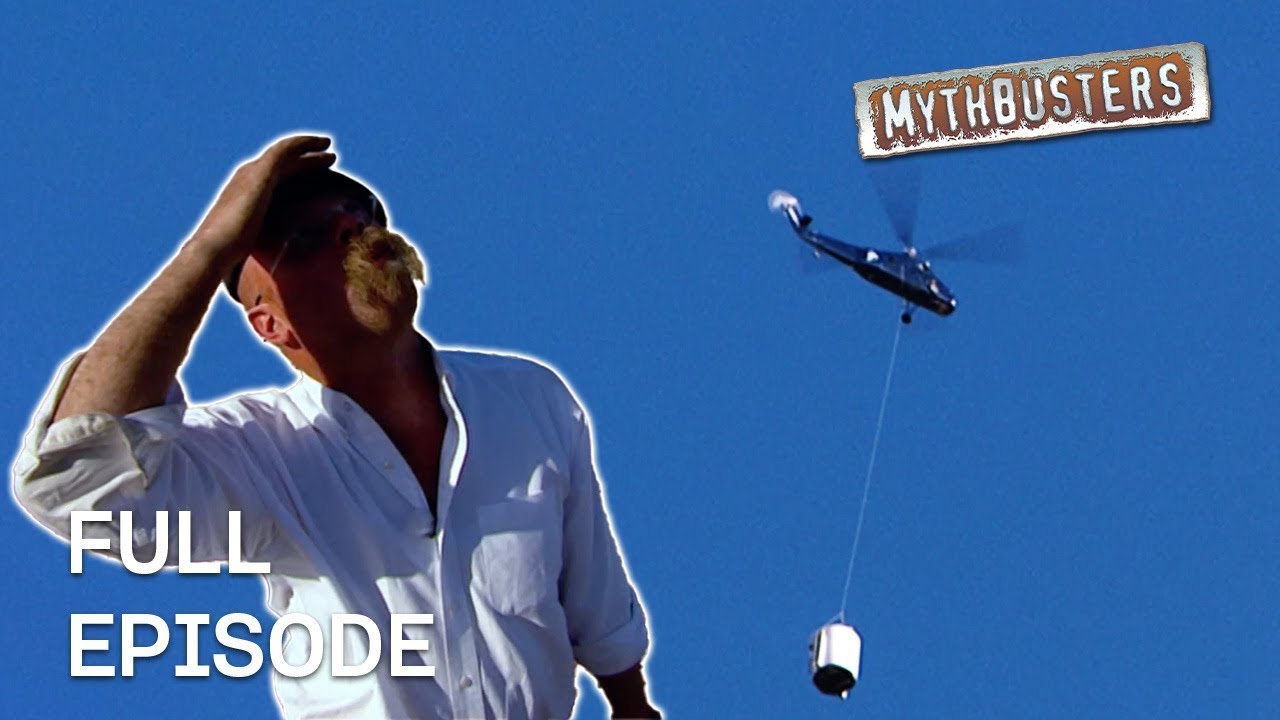 Emergency Glide: Can an Escape Slide Work as a Parachute? | MythBusters ...