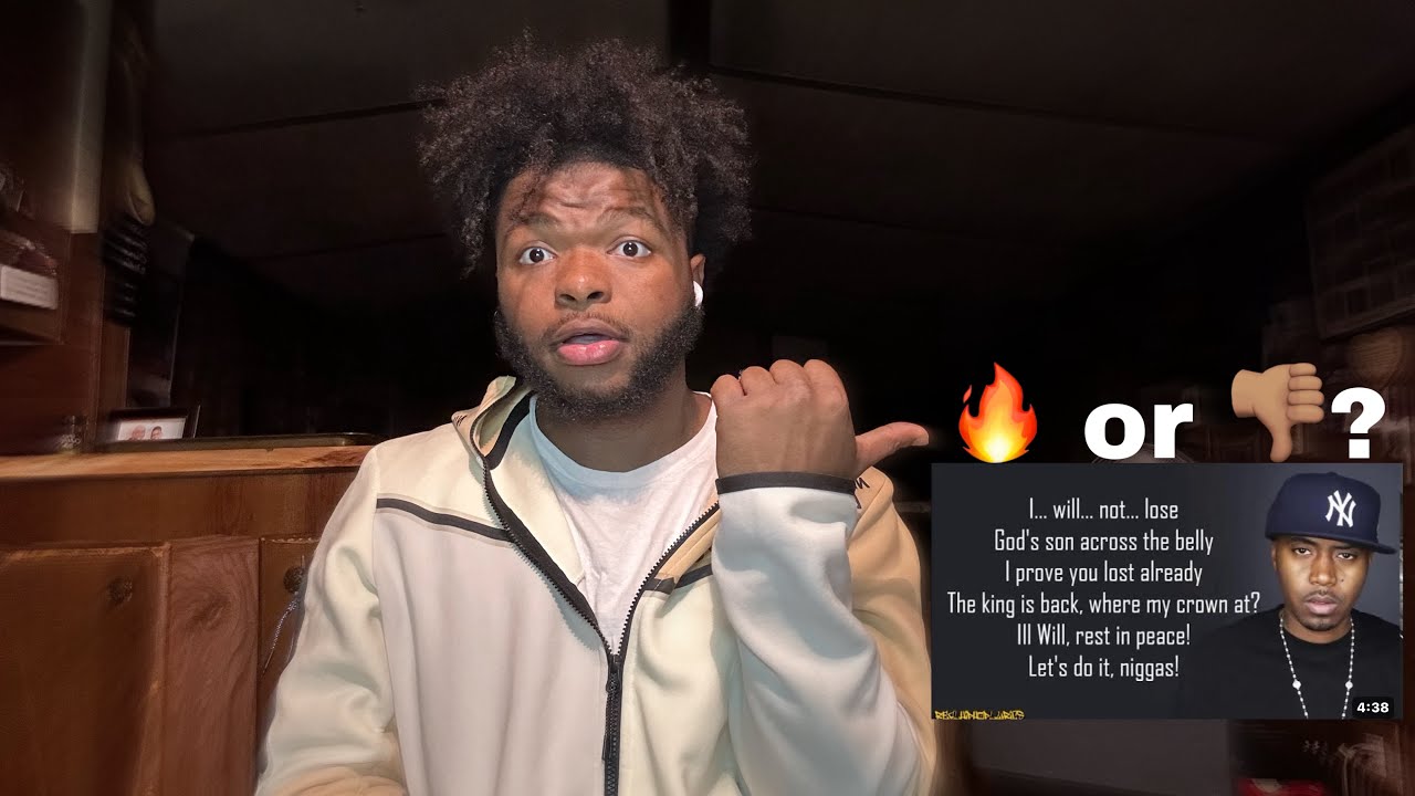 Jay-Z A EMINEM STAN?!?! Nas - Ether (Lyrics) Reaction - YouTube