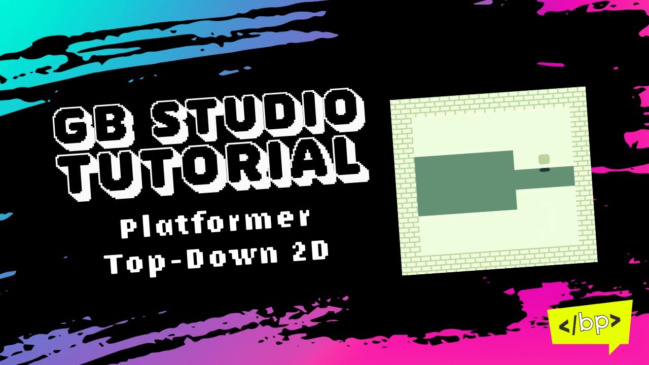 GB Studio Tutorial: Top-Down 2D Platformer - YouTube