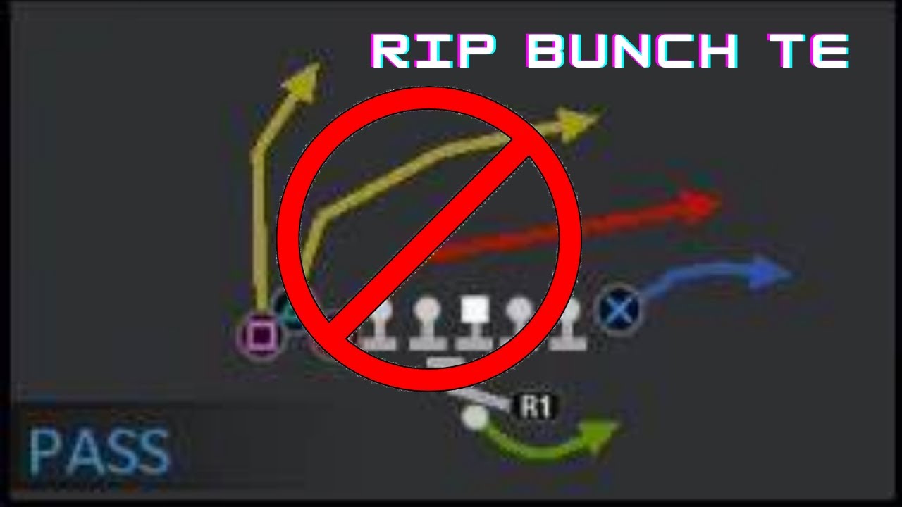 Best Bunch TE Defense! Shutdown PA Boot Over and Inside Zone with 1 ...