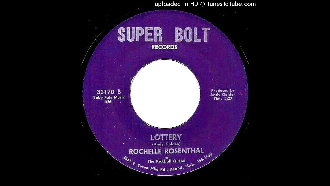 ROCHELLE ROSENTHAL & THE KICKBALL QUEEN-Single (B Side)-Lottery-{1970 ...