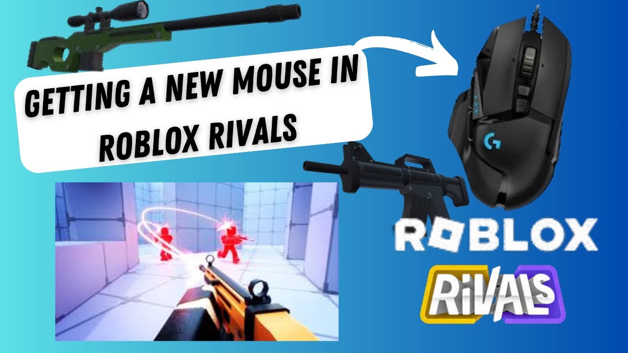 Getting new mouse in Roblox Rivals (Logitech G502 Hero) - YouTube