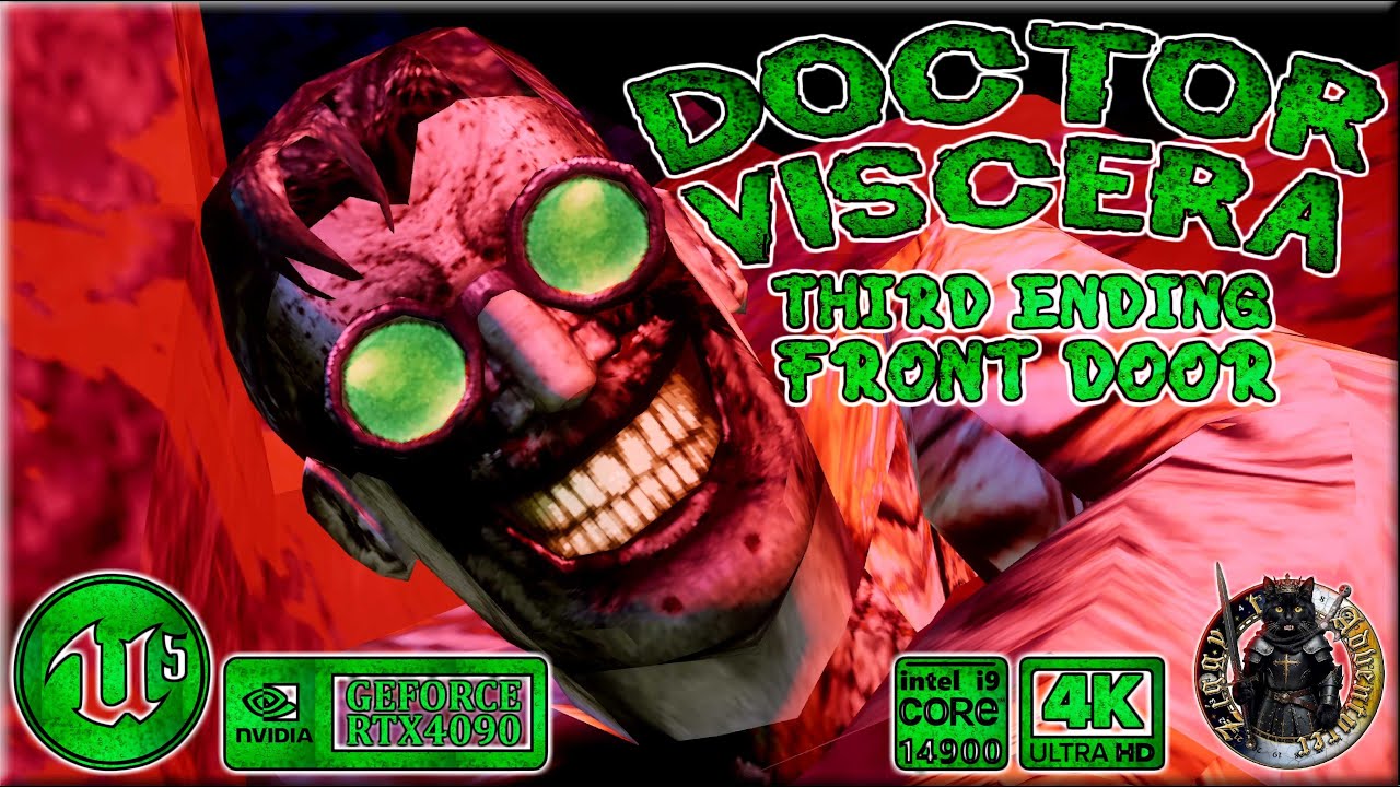 DOCTOR VISCERA - Third Ending Front Door (4K, 60fps, RTX-4090) - YouTube