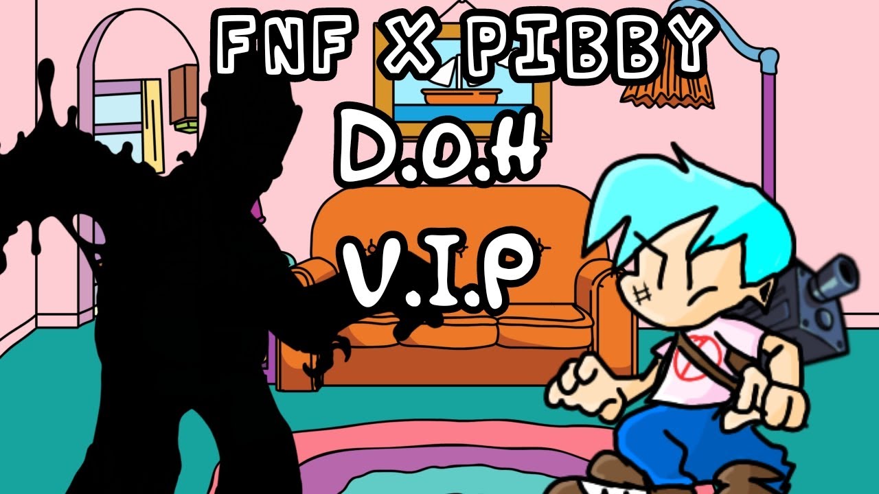 FNF X Pibby X The Simpsons Concept: DOH VIP (Darkness takeover Devs ...