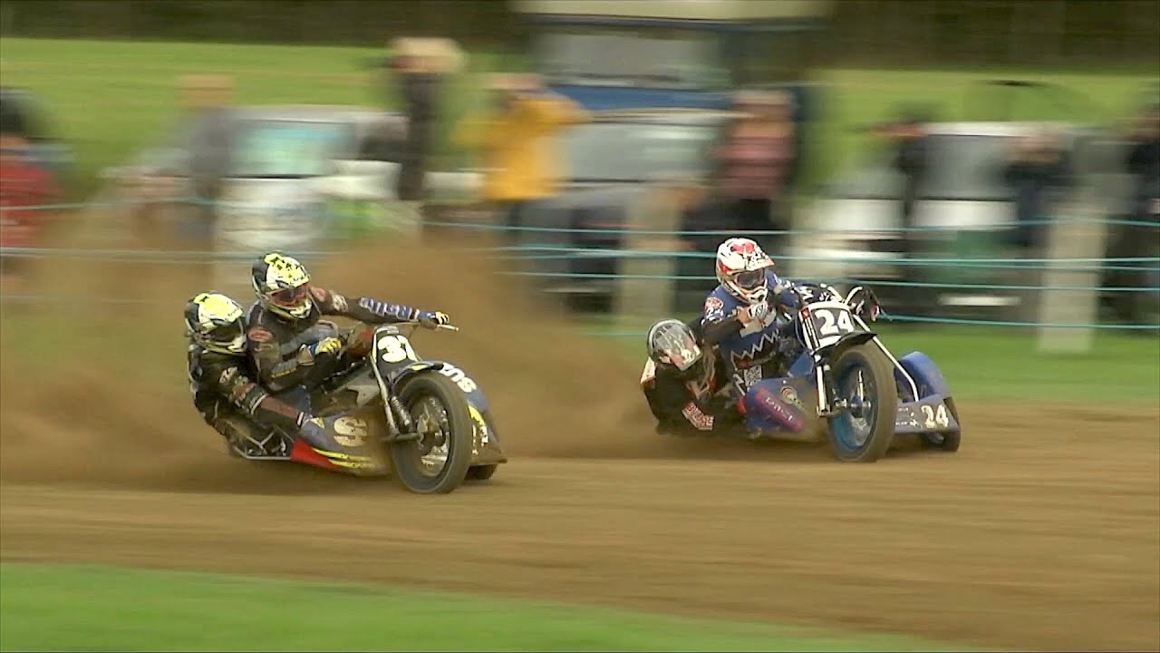 6 OF THE VERY BEST 1000cc RH SIDECAR GRASSTRACK RACES 20 - YouTube