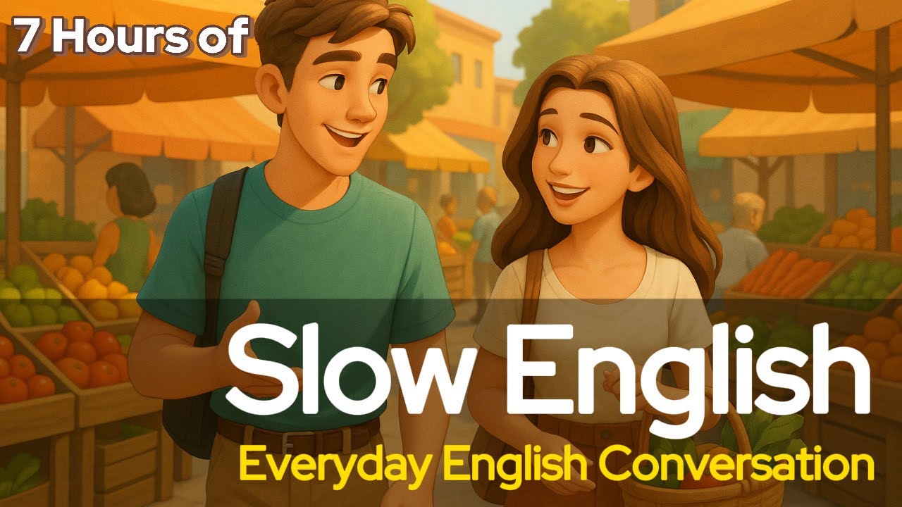 7 HOURS of Spoken English Conversation DialoguesPractice - YouTube
