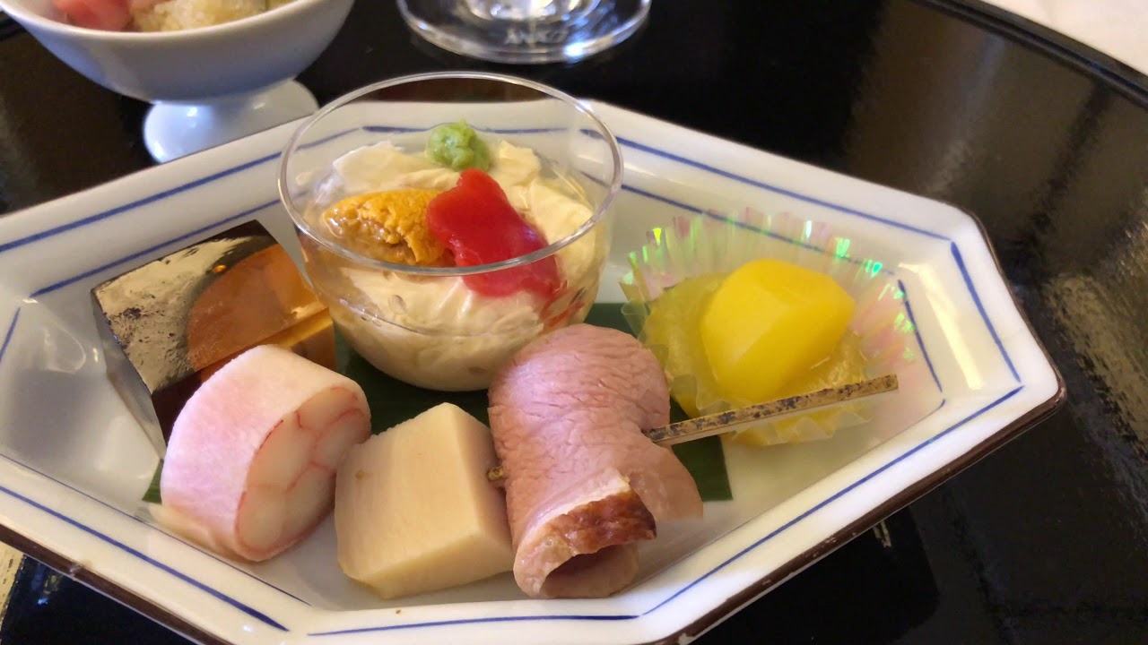 ANA All Nippon Airways First Class: $1000 of drinks and food ...