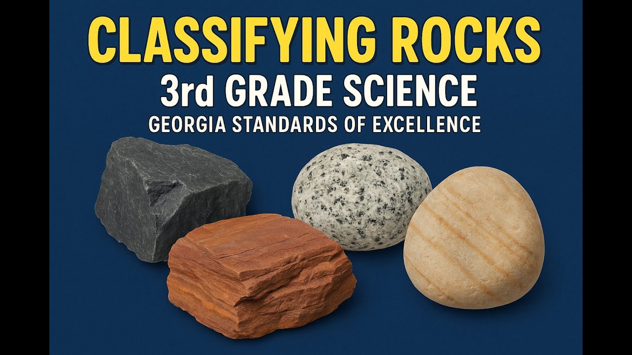 🔎 Classifying Rocks Made Easy! | 3rd Grade Science - YouTube