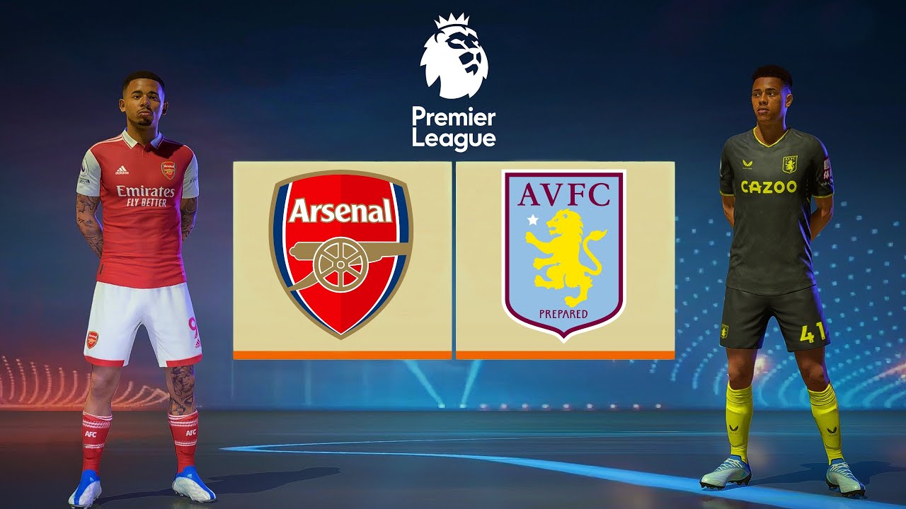 FIFA 22 - Arsenal vs Aston Villa Full Match | Premier League 22/23 [PC ...