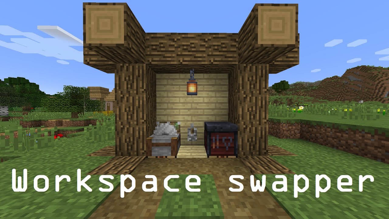 Workspace Swapper - Minecraft - YouTube