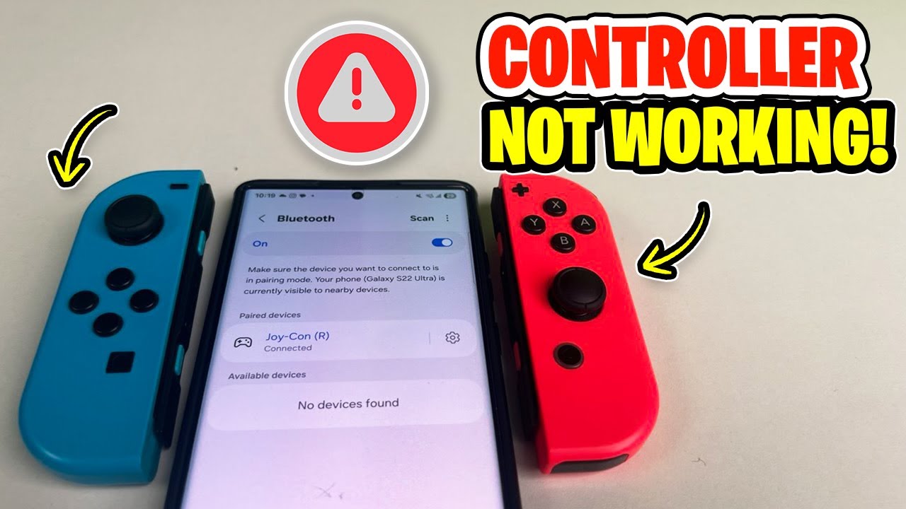 Nintendo JoyCon NOT Working on Android? Here's the FIX They Don’t Tell ...