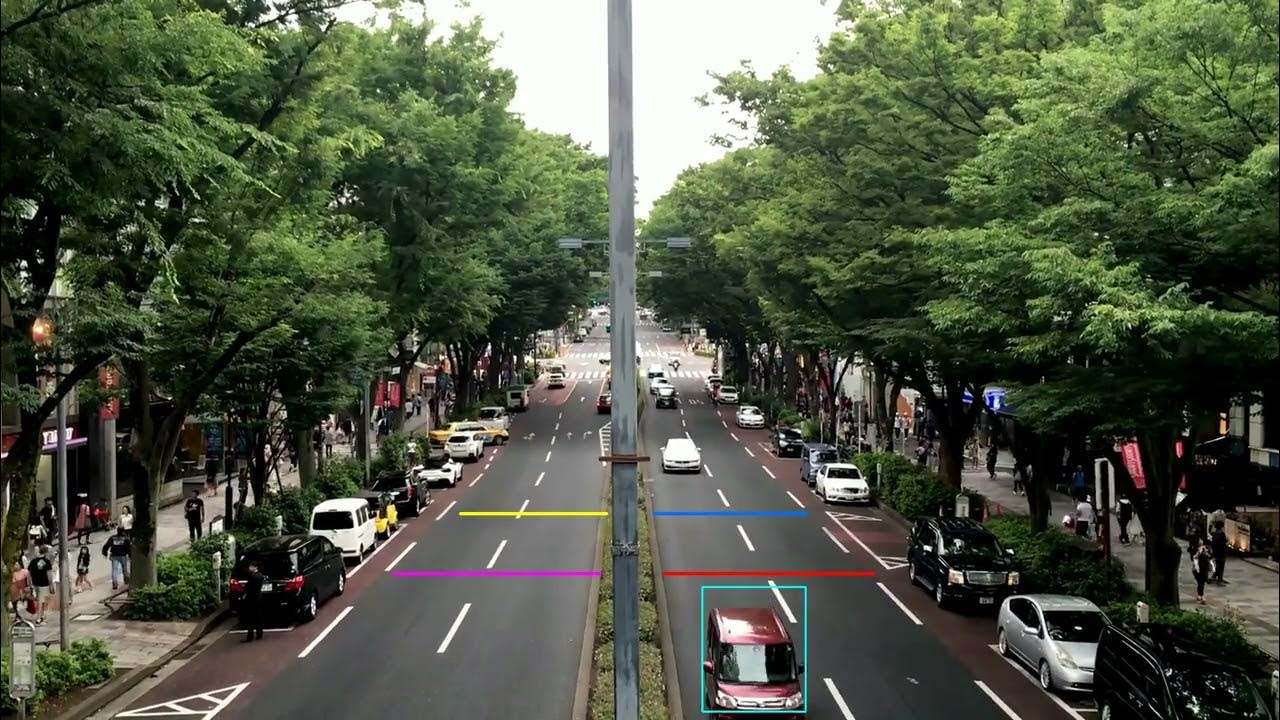 Car Detection And Speed Calculation With Yolov8 Sort And Opencv Youtube 5867
