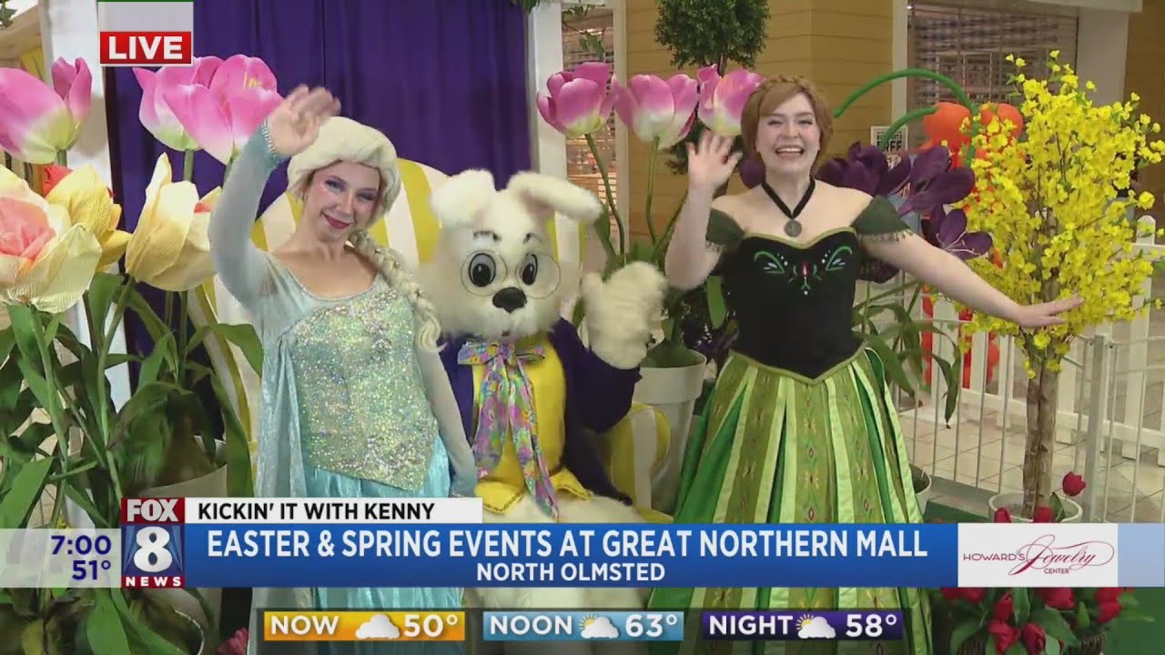 Great Northern Mall is hoppin' with Spring & Easter events - YouTube