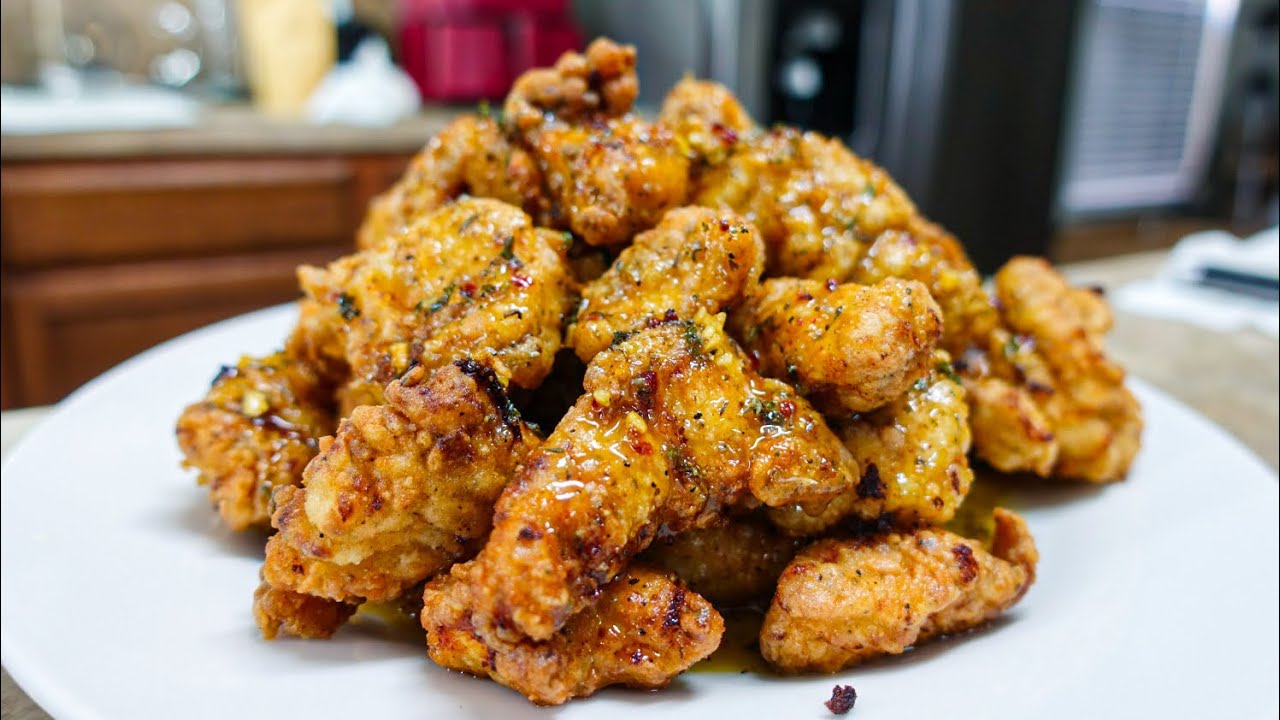 Delicious Lemon Pepper Chicken Nuggets Recipe - YouTube