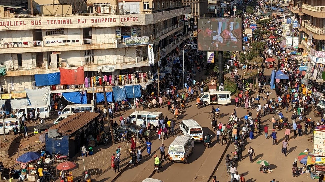 Some Of The Beautiful Views Of Kampala City From Top Building Rooftops ...