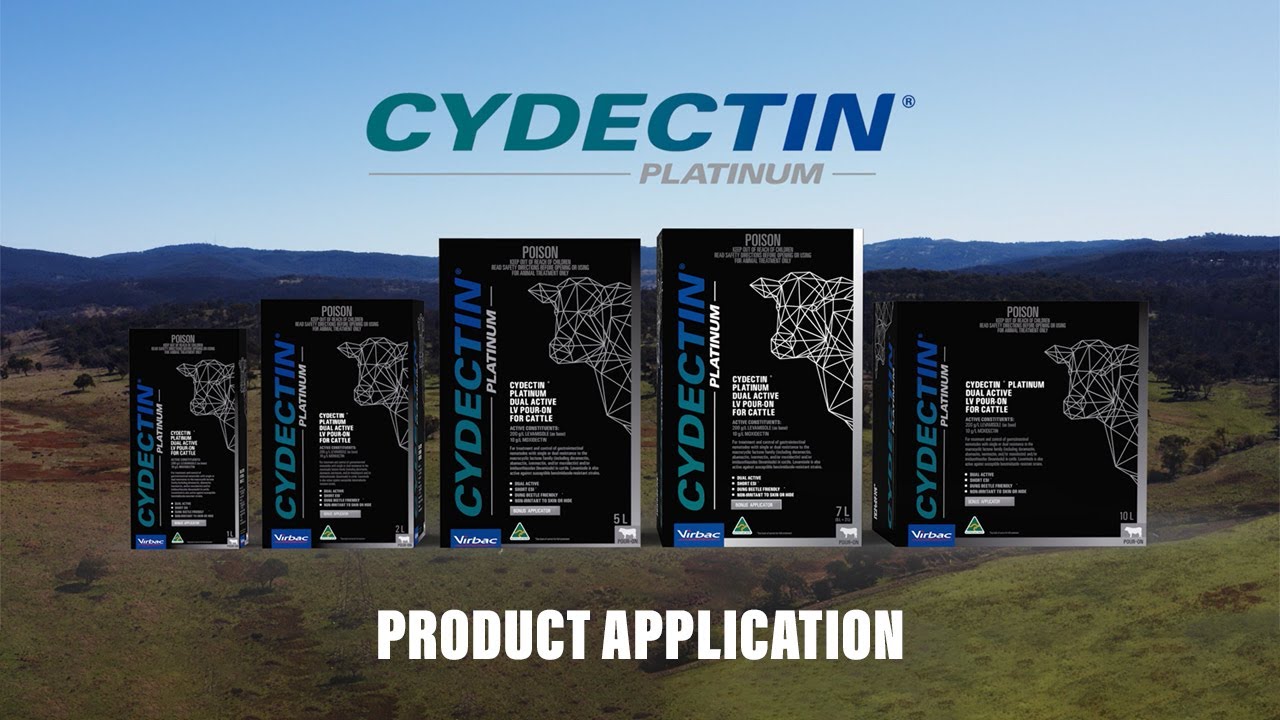 Cydectin Platinum - Product Application - YouTube