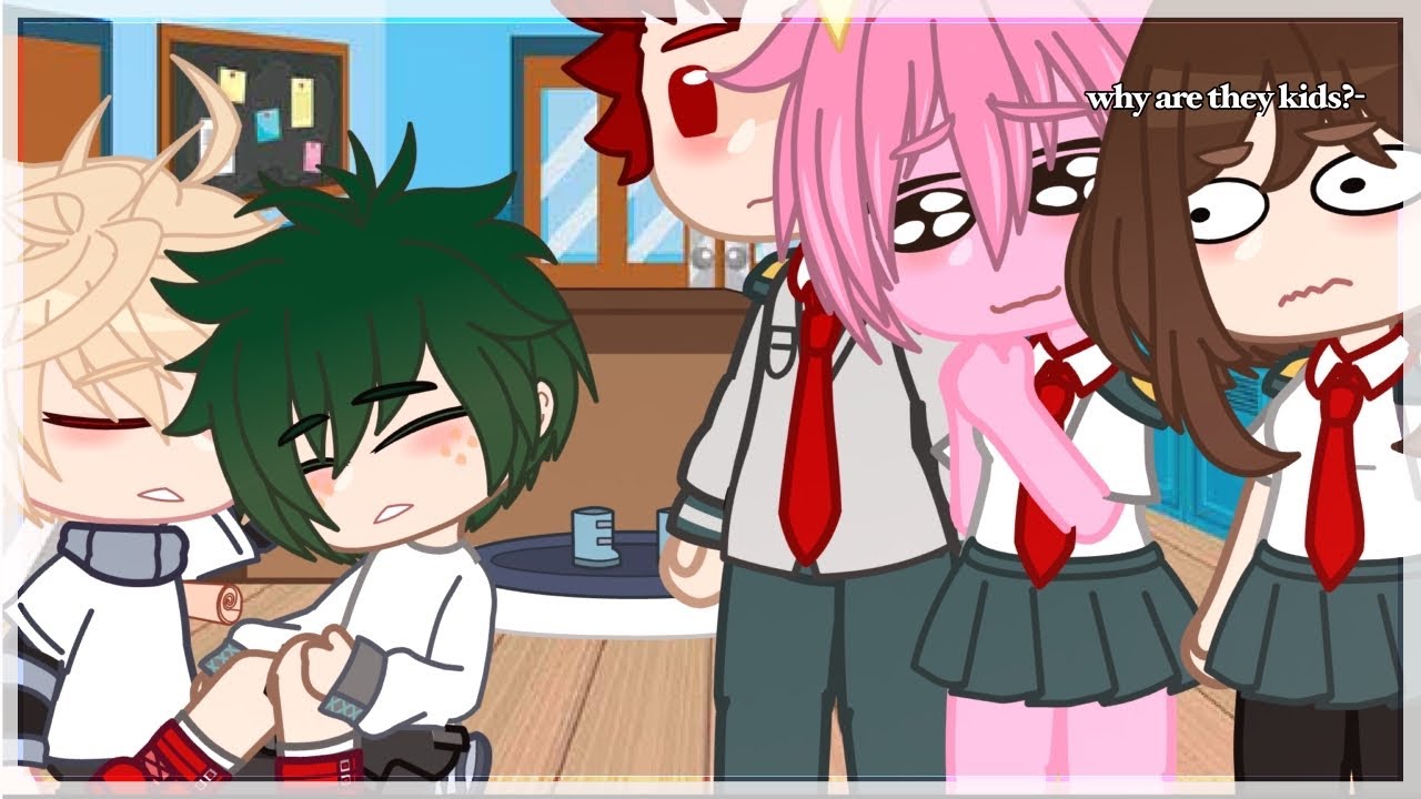 Bakugou and Izuku turn into kids! || Bk/Dk || BNHA/MHA - YouTube