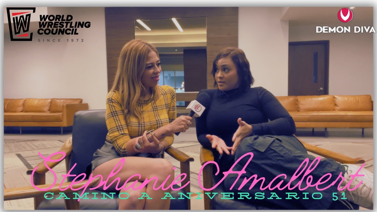 Demon Diva En Español | Entrevista con la jefa WWC's Stephanie Amalbert ...