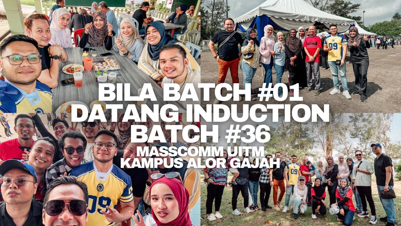 Senior kertu pergi induction junior Masscomm UiTM Lendu! - YouTube
