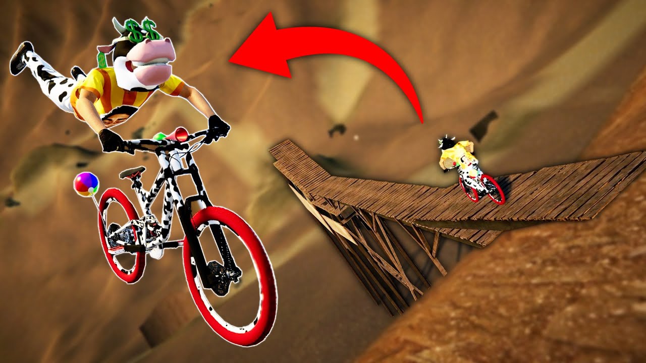 THE MOST DANGEROUS BIKE RAMP! (Descenders) - YouTube