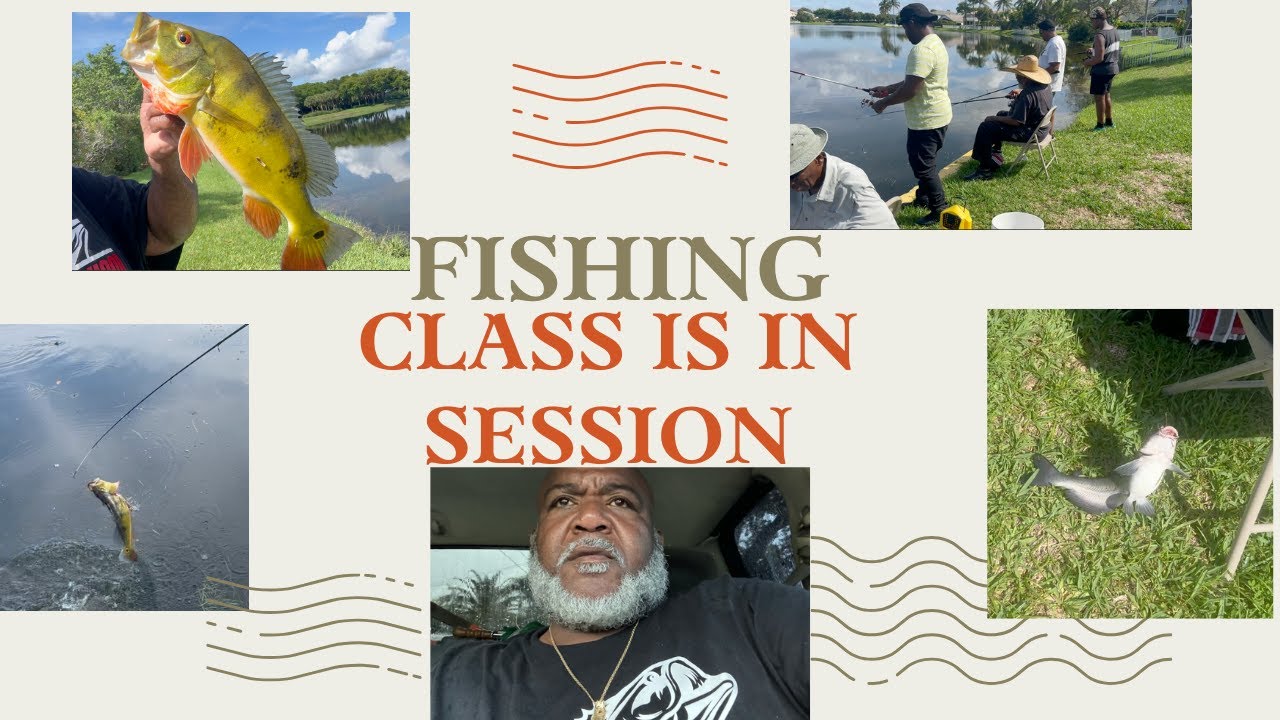 FISHING CLASS IS IN SESSION #fypyoutube #fishing #fish #familyfun # ...