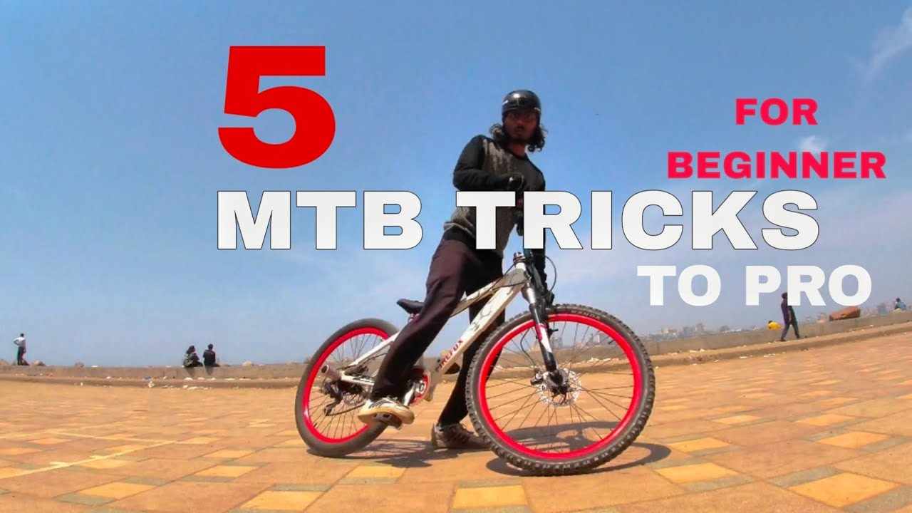 5 MTB Tricks -FOR BEGINNER TO PRO/ sandesh khandale - YouTube