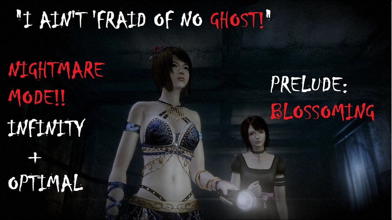 Fatal Frame IV MOTLE [easy Nightmare mode with "Infinity" and "Optimal"] Prelude: Blossoming ...