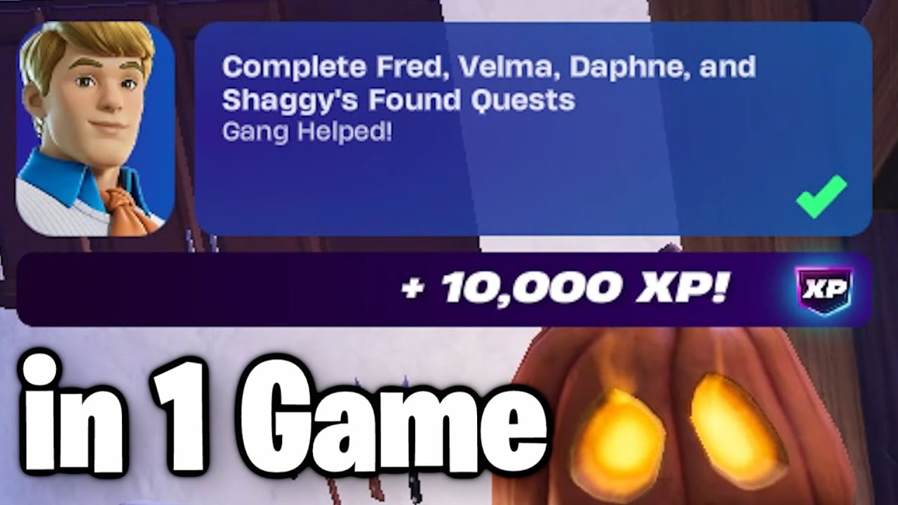 Complete Fred, Velma, Daphne and Shaggy`s Found Quests in ONE GAME ...