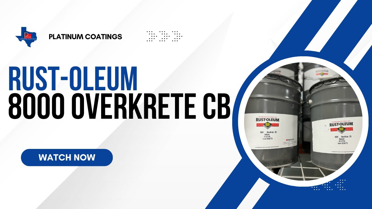 Rust-Oleum 8000 OverKrete Cove Base | Step-by-Step Installation - YouTube