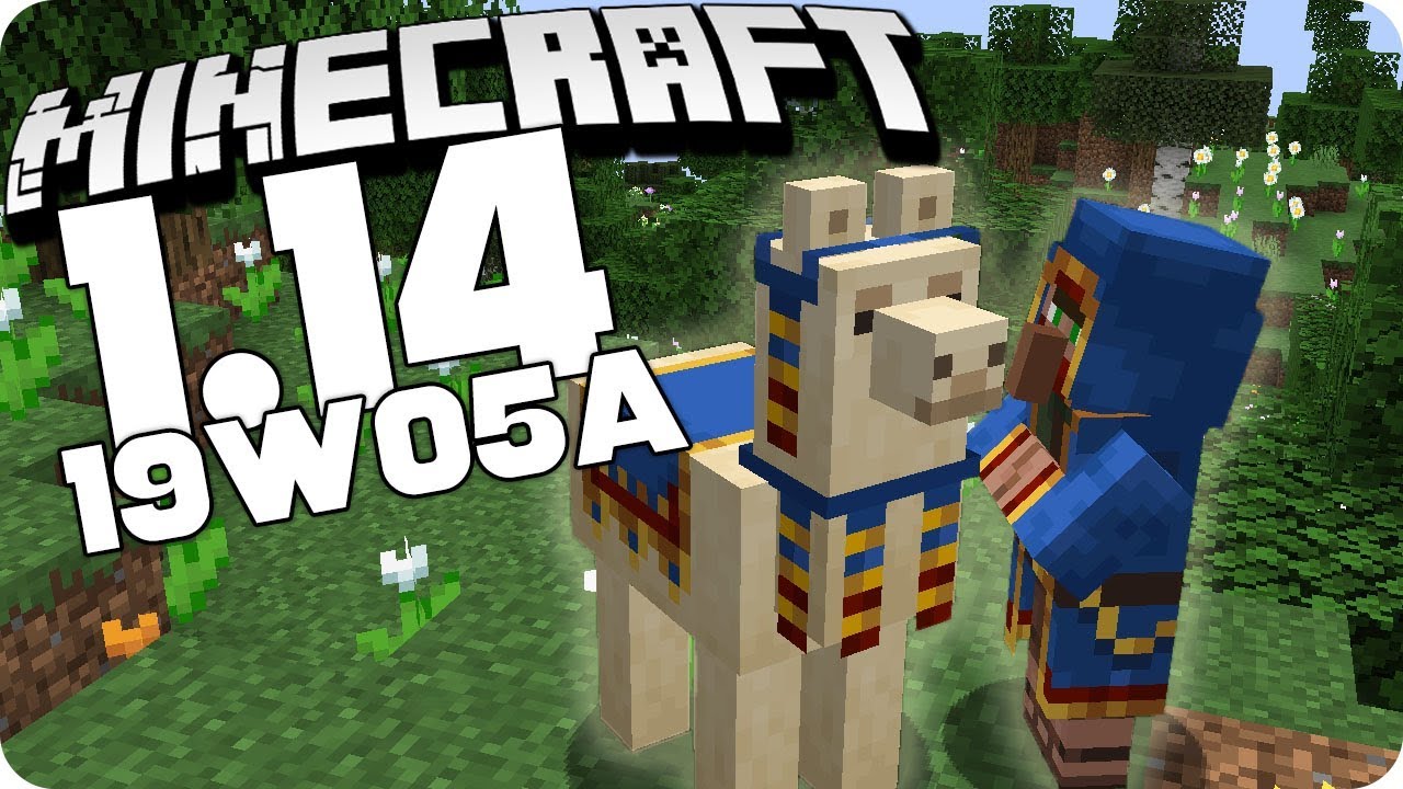 Wandernde Händler - Minecraft 19w05a Snapshot - YouTube