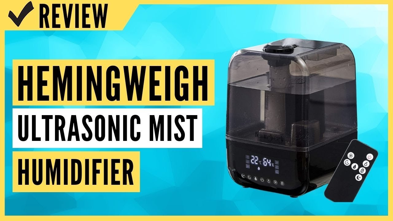 HemingWeigh Air Humidifier, Ultrasonic Mist Humidifier Review - YouTube