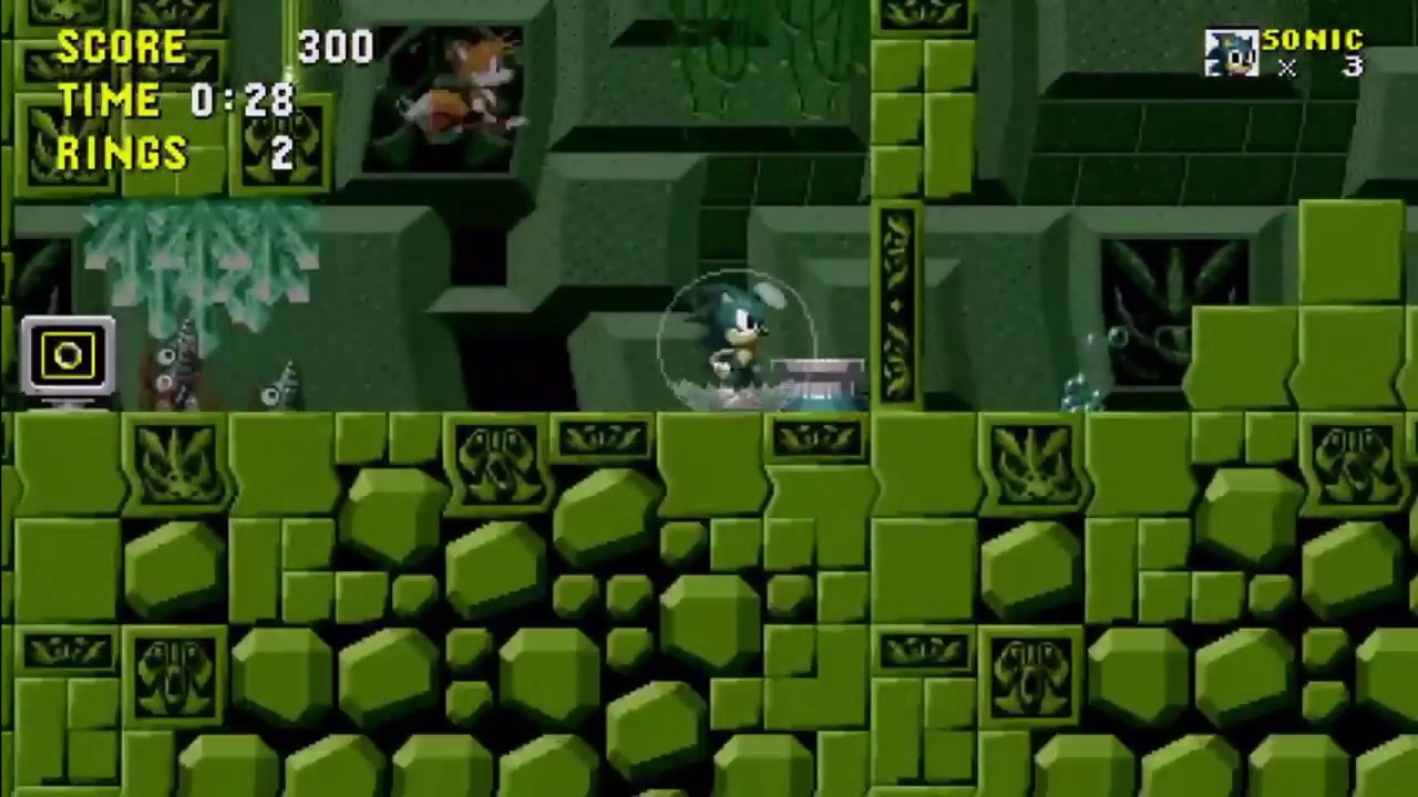 Sonic The Hedgehog - Labyrinth zone (Sega Genesis Remastered) V2/Final ...