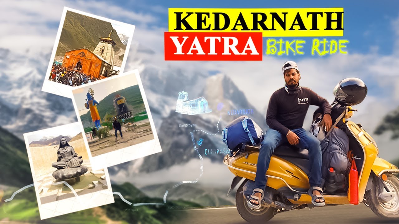 Kedarnath Yatra By Bike: A Unique Way To Experience The Kedar Ghati Road And Mountain - YouTube