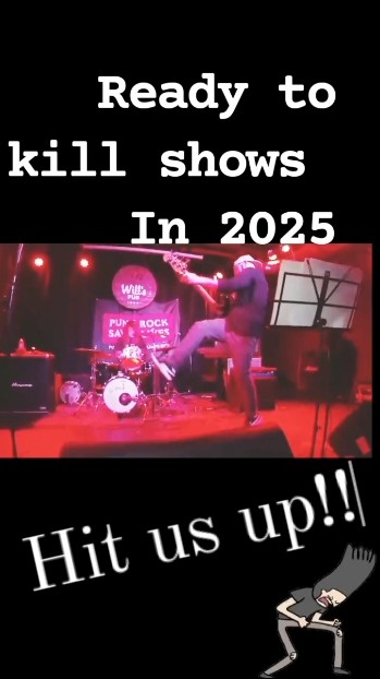 Mission '25: Record/play as many shows as humanly possible! 🤘🔥 destroy ...